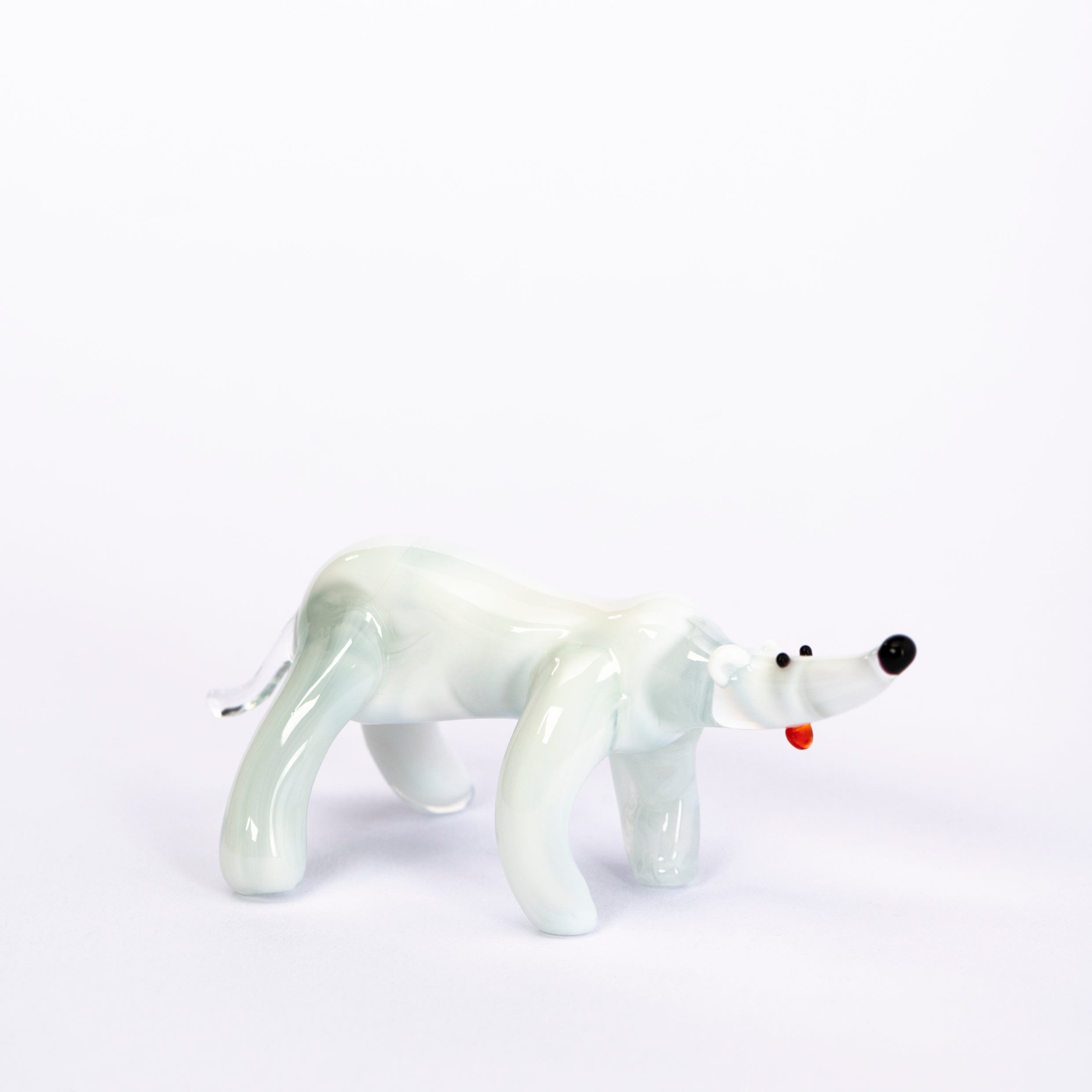 Eisbär Glastier